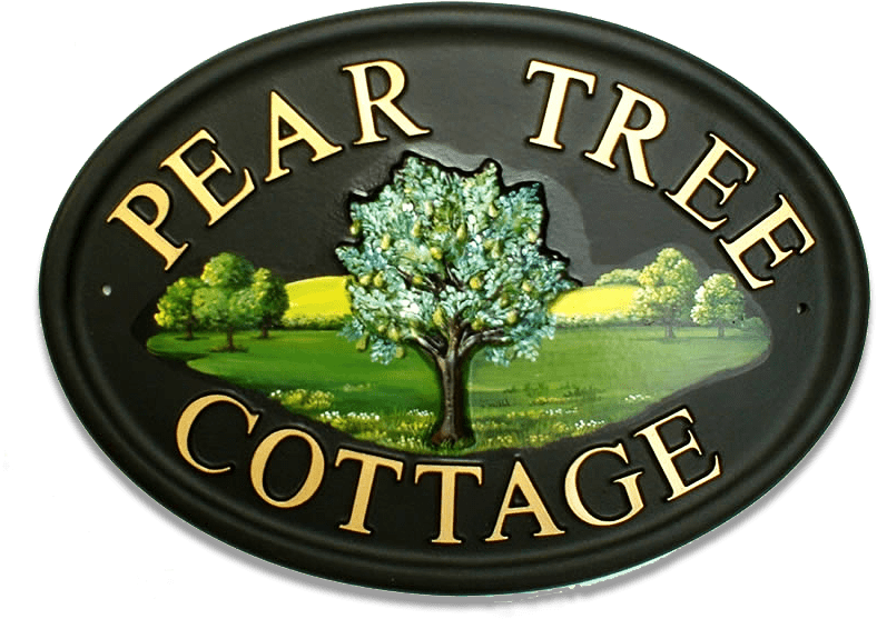 Pear Tree | Tree House Signs | Village Green Signs